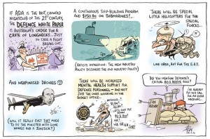 Defence – David Pope Cartoons
