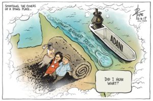 The Adani coalmine and the Great Barrier Reef – David Pope Cartoons